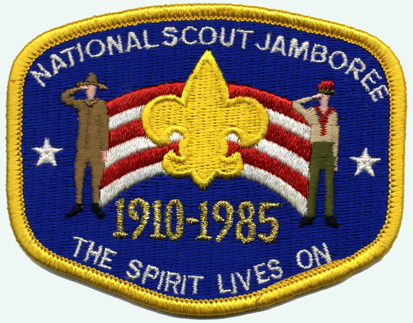 1985 75th Anniversary National Jamboree | Order of the Arrow, Scouting ...